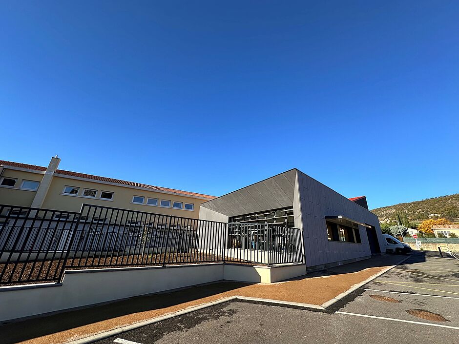 Construction d'un réfectoire à l'école du Thor - Ville de Sisteron